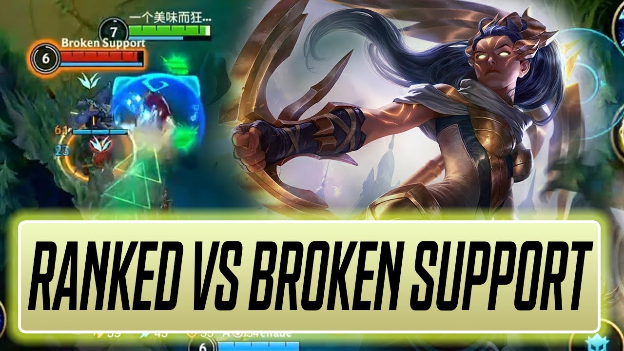 JUGANDO CONTRA BROKEN SUPPORT EN RANKED Y YO CON VAYNE!! | SamCro ...