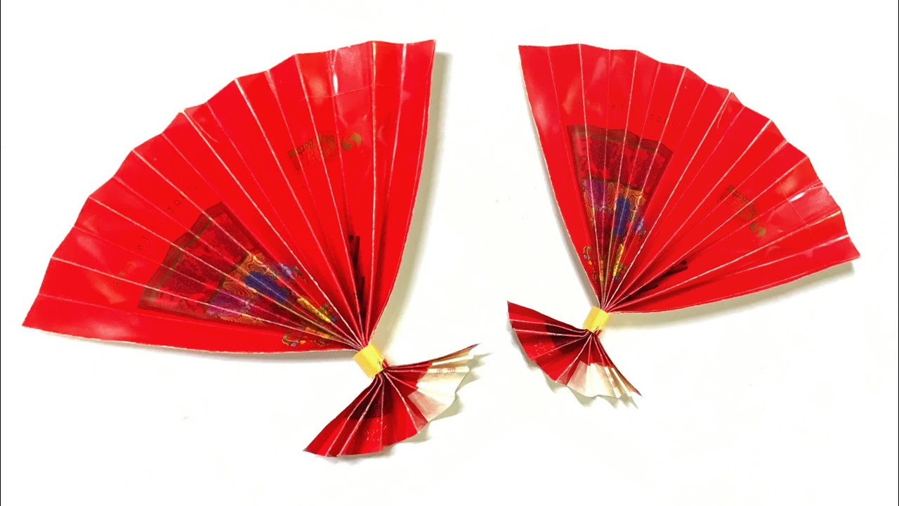 How to Make an Origami CNY Paper Fan Deco | CNY DIY craft | origami ...
