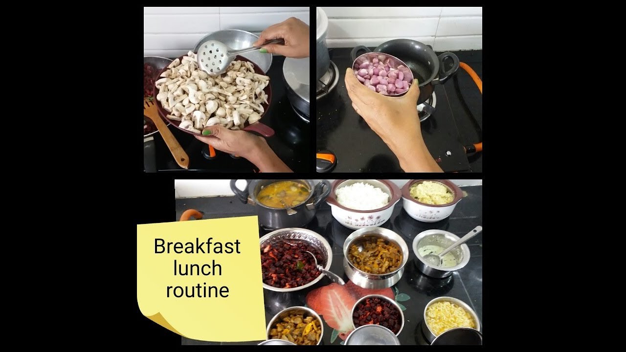 Breakfast lunch routine | Indian Morning cooking routine | Tamil ...