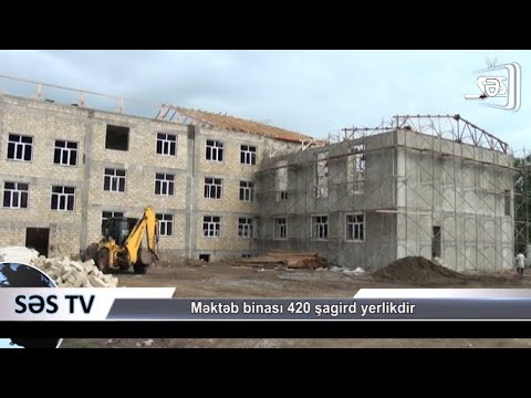 Ağstafada yeni məktəb tikilir