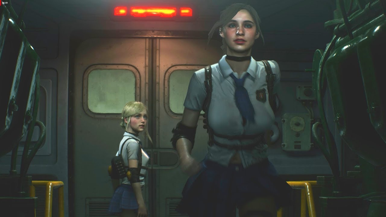 Resident Evil 2 Remake Claire Apocalypse schoolgirl - Mod - Biohazard 2 ...