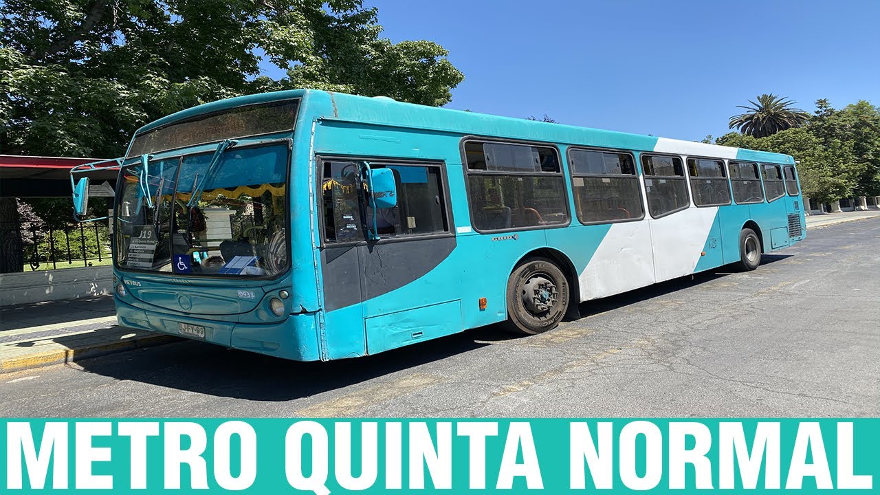 Movimiento de Buses Red en Metro Quinta Normal - YouTube