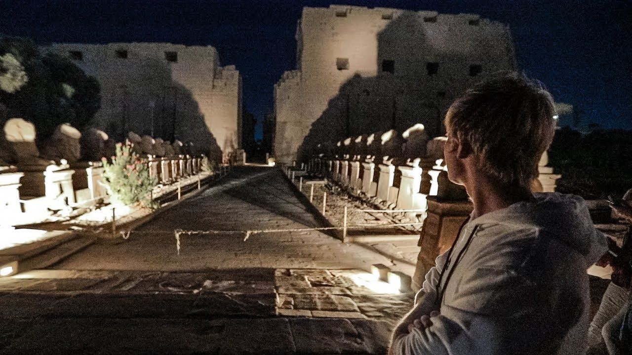 EXPLORING AN ANCIENT TEMPLE AT NIGHT! - YouTube