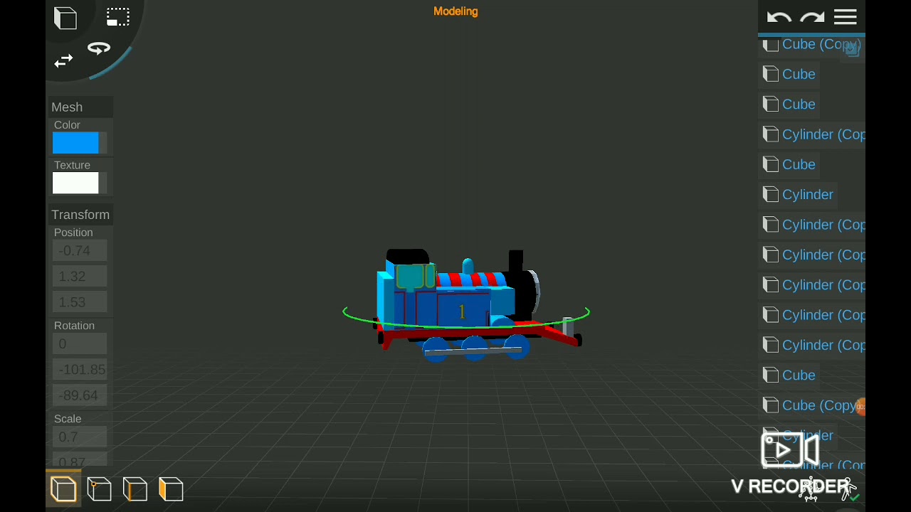 Thomas the 3d model in 2021 v3 - YouTube