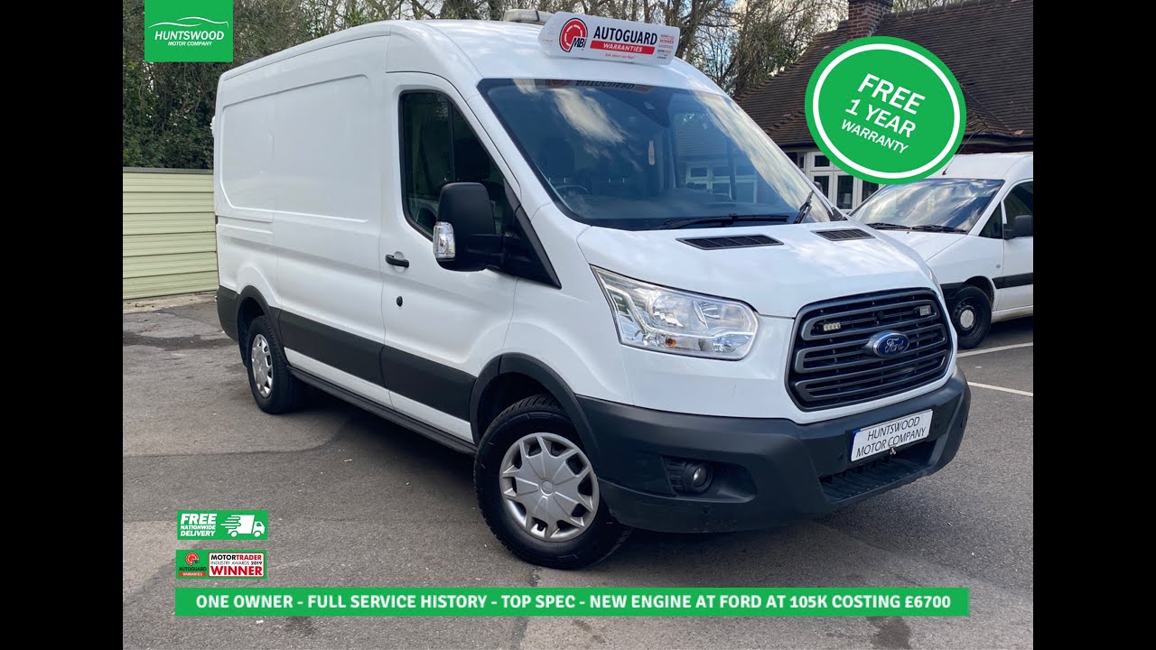 2016 FORD TRANSIT 2.2 TDCI MWB HIGH ROOF WHITE VAN - YouTube