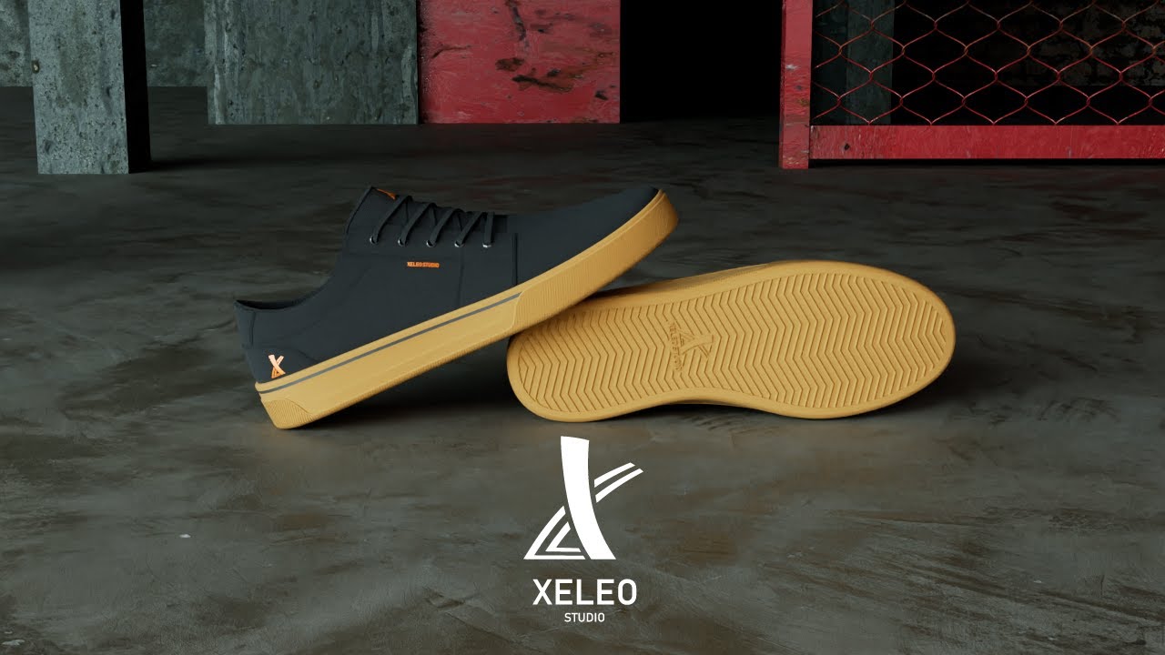 Render shoes - Skateboard style - YouTube
