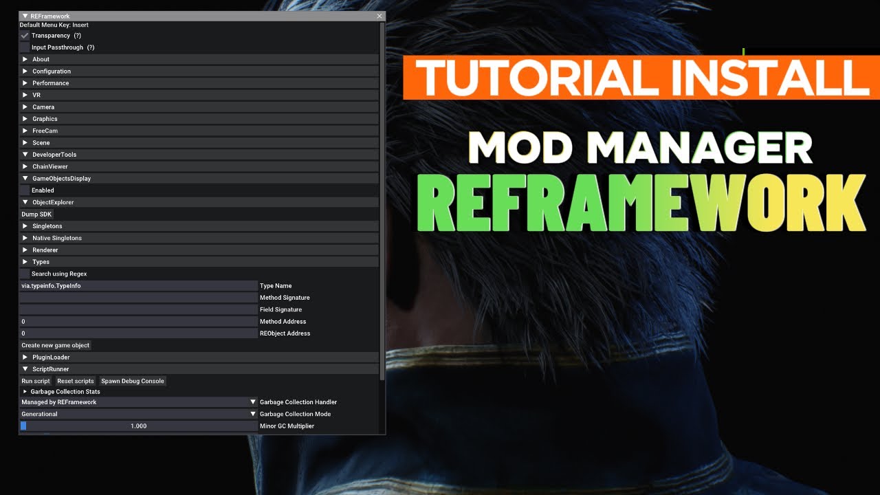 Cara Install REFramework Mod Manager - YouTube