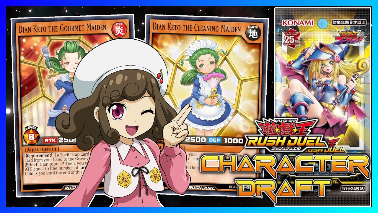 Cooking and Cleaning Their Way To Victory!! | Rush Duel Character Draft 34 (Bonus) - YouTube