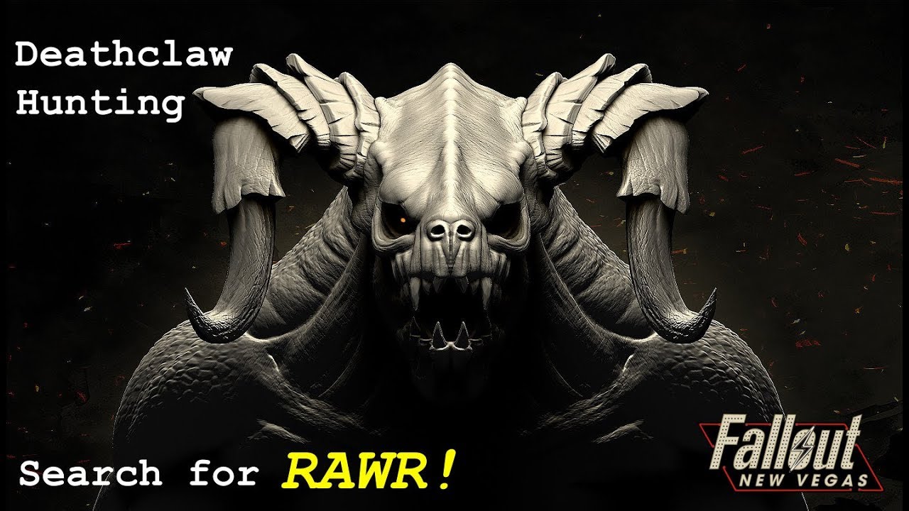 Deathclaw Hunt in Fallout New Vegas: Search for Rawr - YouTube