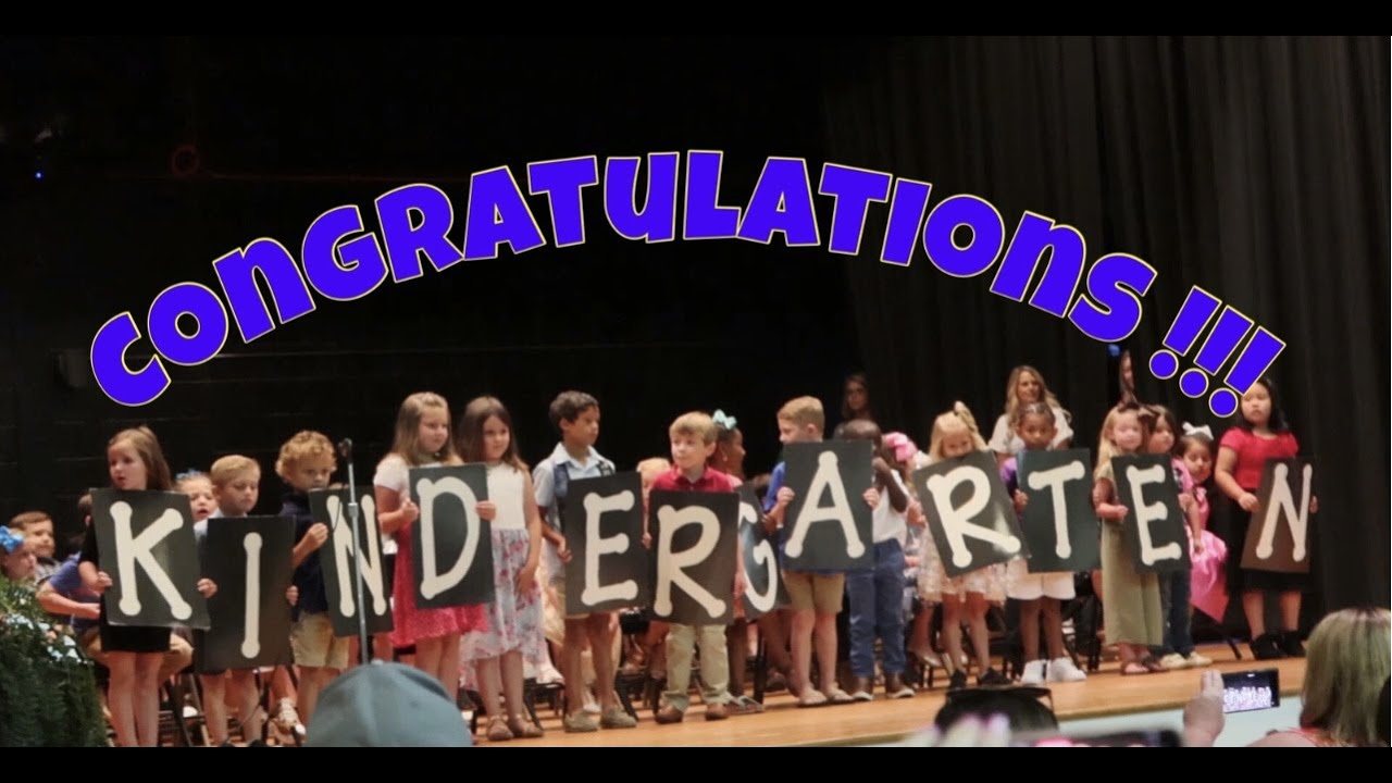 Ava's KINDERGARTEN GRADUATION!! CONGRATULATIONS!! - YouTube