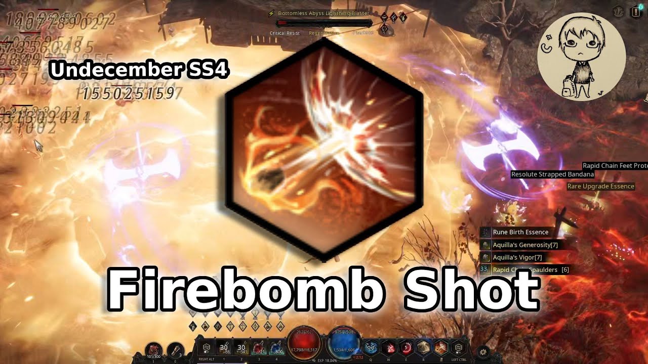 Undecember Season4 | Physical Firebomb Shot | Build&Gear - YouTube