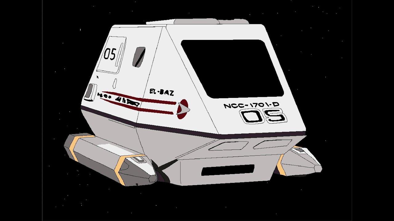 Type 15 Shuttlepod, review 83, Star Trek - YouTube