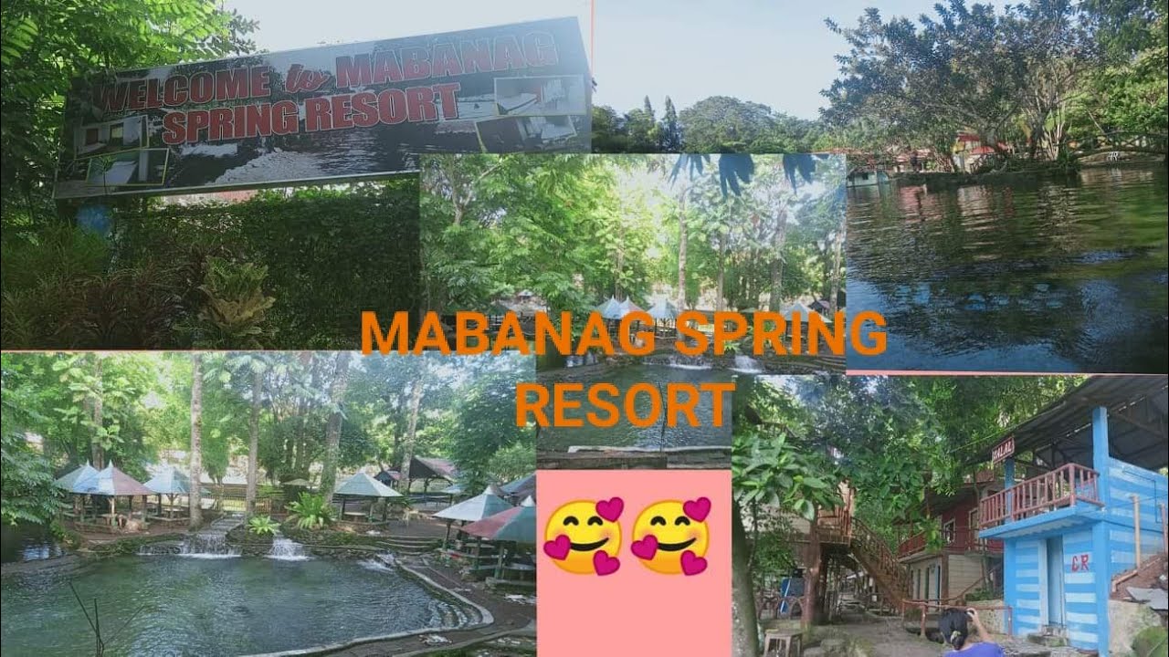 TOURISTS SPOT IN MINDANAO/MABANG SPRING RESORT - YouTube