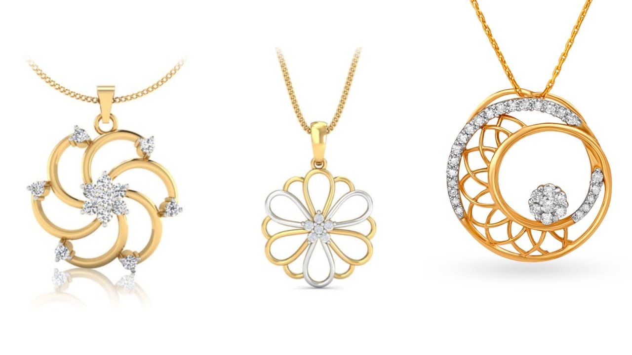 Beautiful pendent design for chain - YouTube