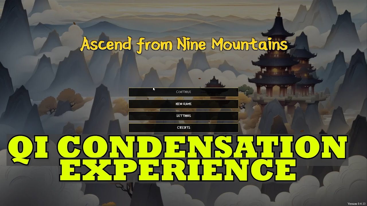 NEW INDIE GAME - Ascend From 9 Mountains - Qi Condensation Life - #3 ...
