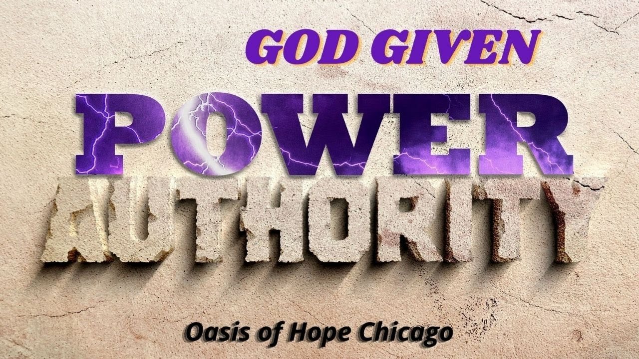 GOD GIVEN AUTHORITY - YouTube