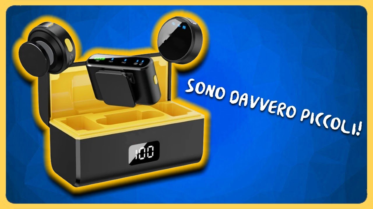 Microfoni LAVALIER compatti e MAGNETICI - recensione ITA - YouTube