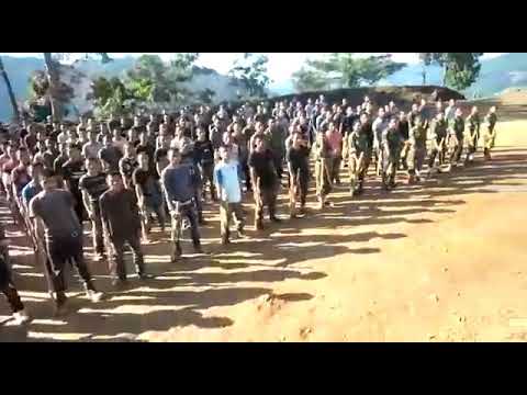 New recruits of Naga Army - YouTube