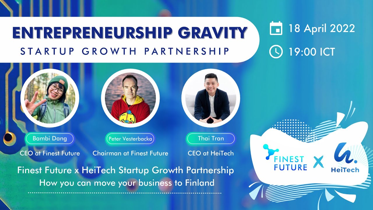 Entrepreneurship Gravity - Startup Growth Partnership - Online event ...