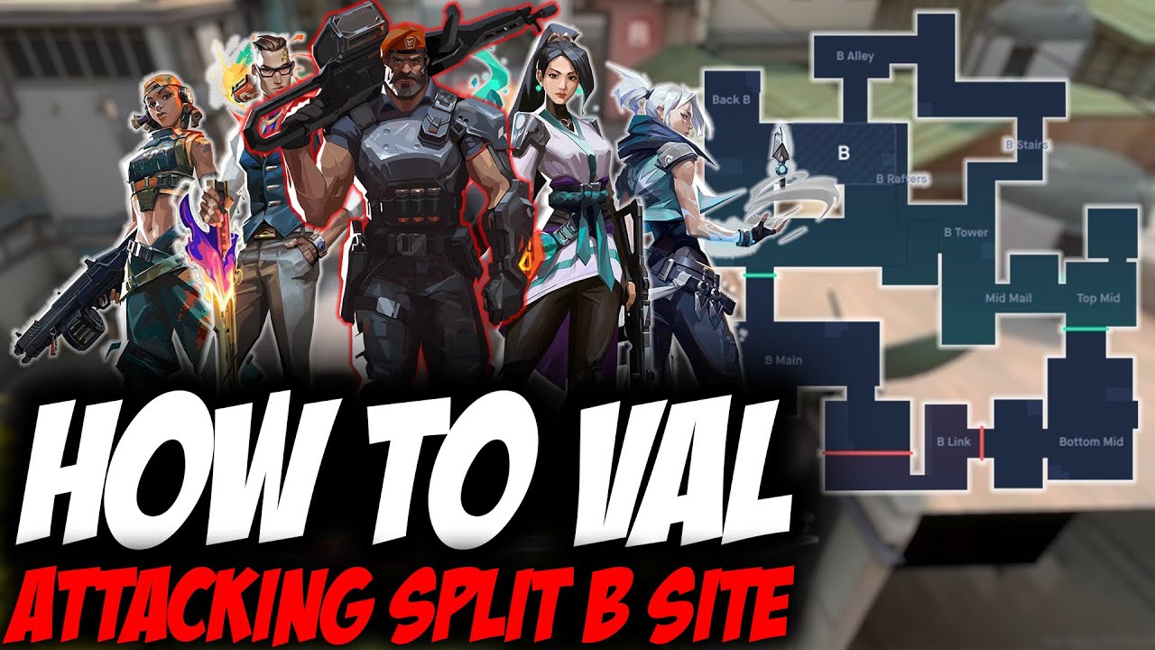 Split 'B' Site Attack Guide // How to Val - YouTube