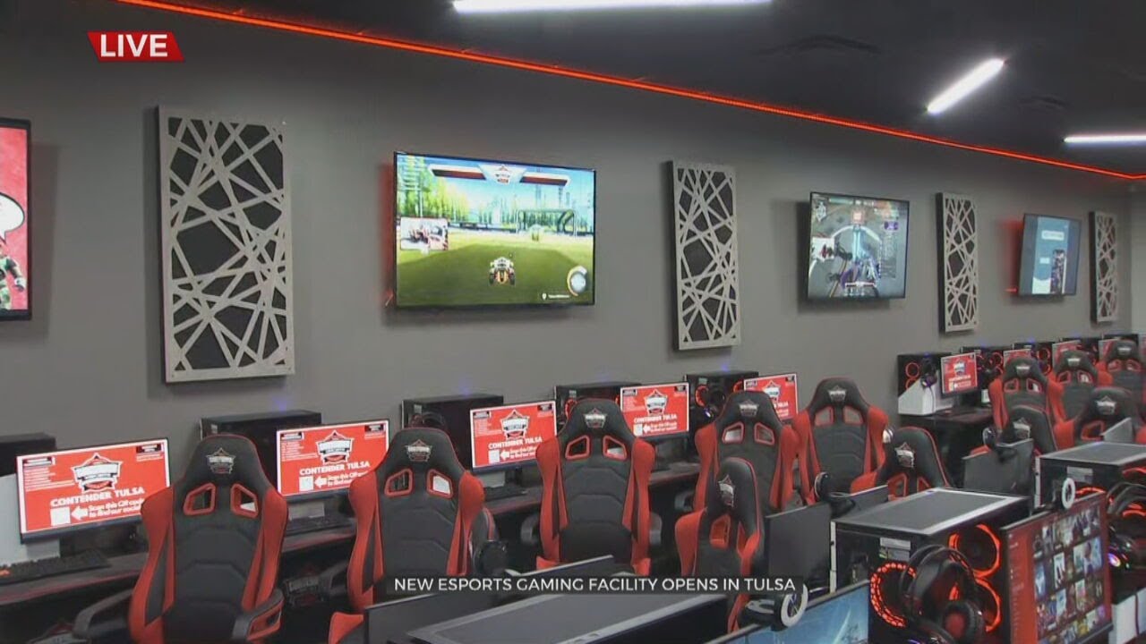 Watch: New Esports Gaming Facility Opens In Tulsa - YouTube