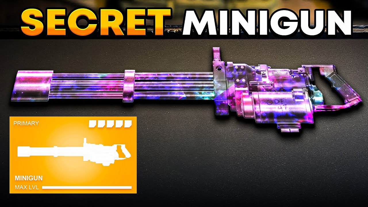 How to UNLOCK the SECRET MINIGUN META in WARZONE 2! 😳 (MW2 Warzone ...