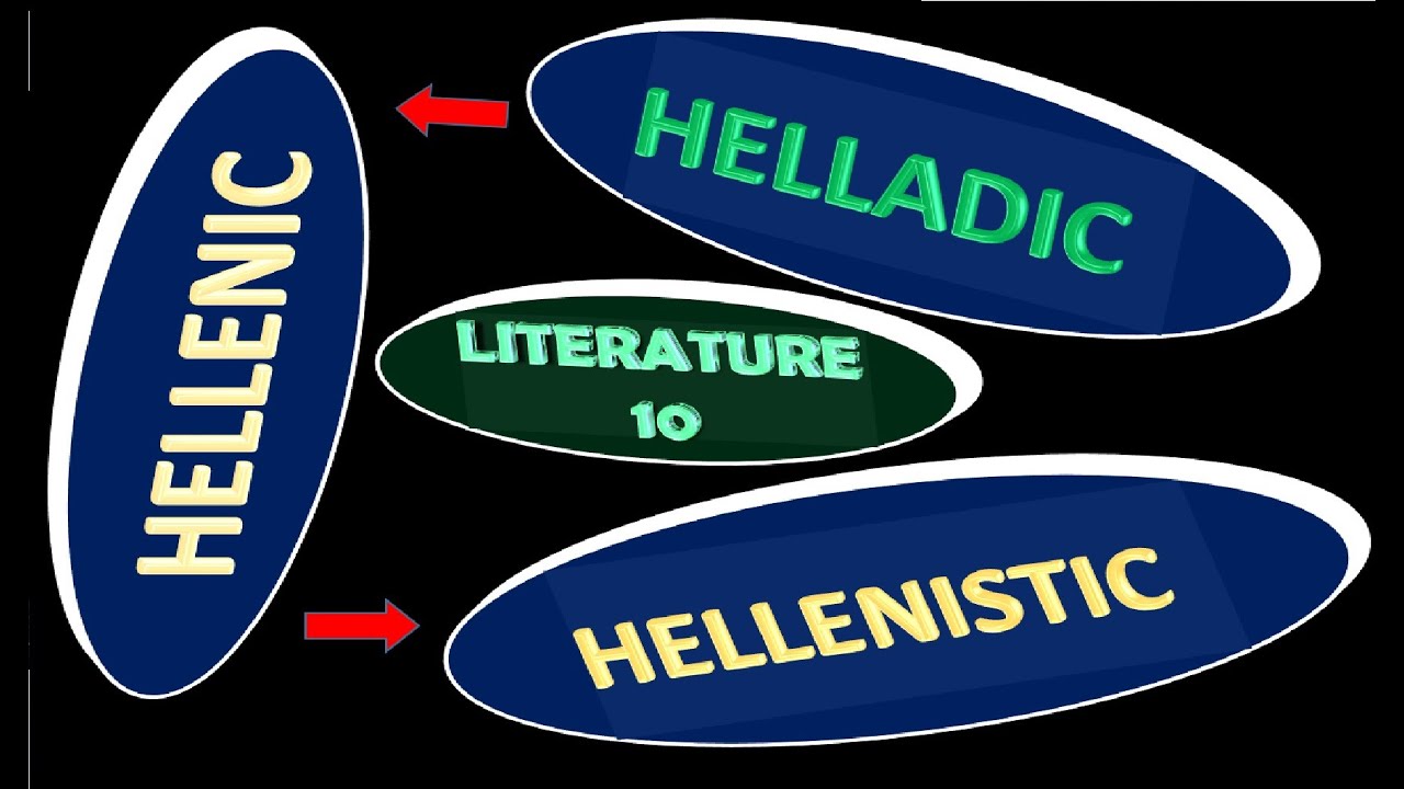Helladic, Hellenic and Hellenistic Era, Literature 10 - YouTube