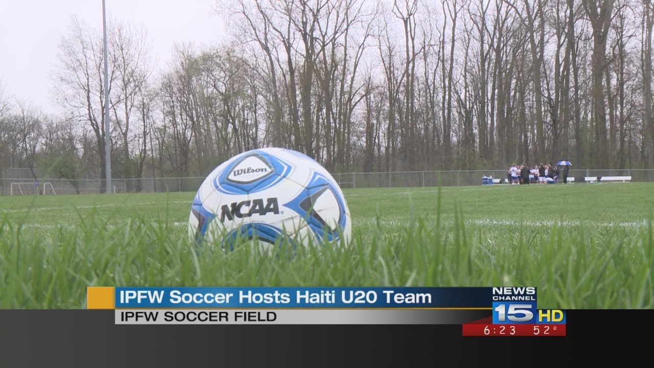 IPFW Women's Soccer Hosts Haiti U20 Team - YouTube