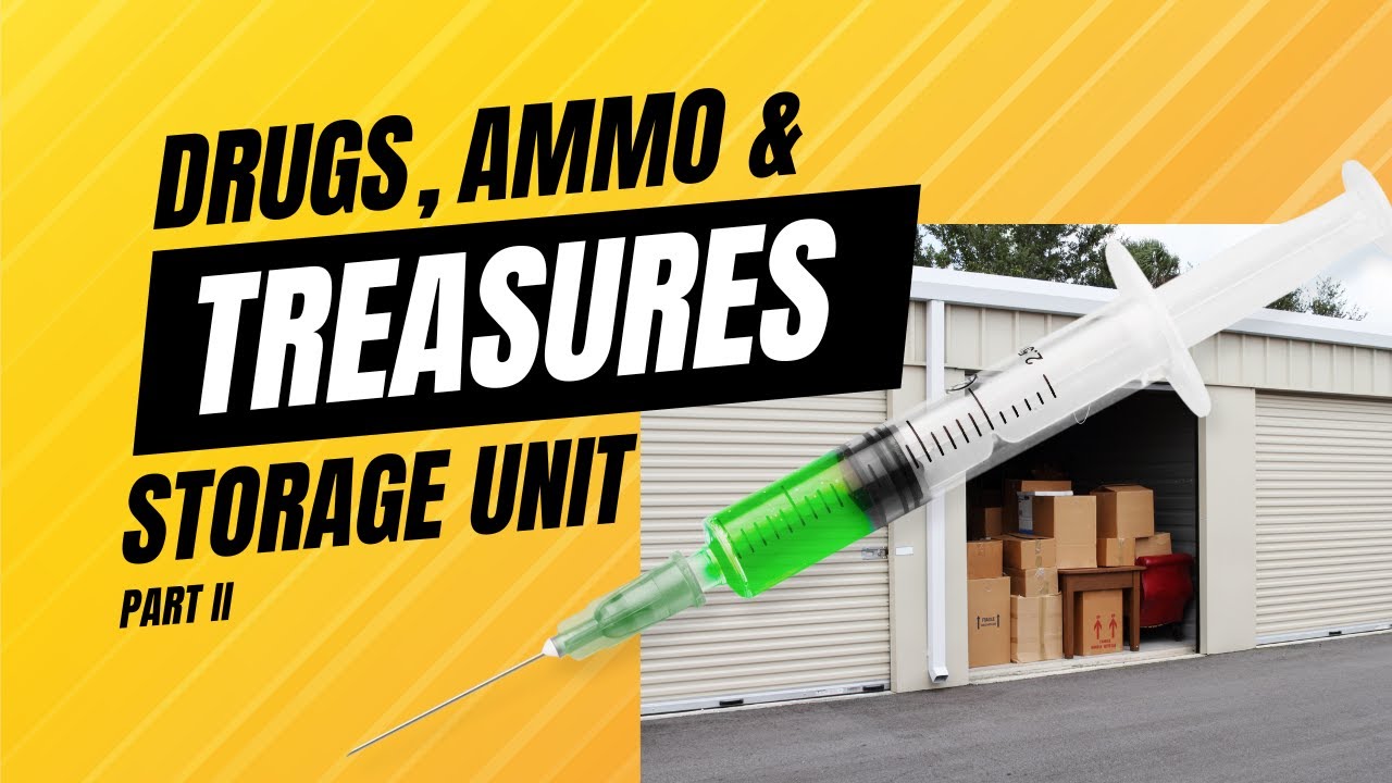 I Bought A Storage Unit With Drugs & Treasures! Storage Locker ...