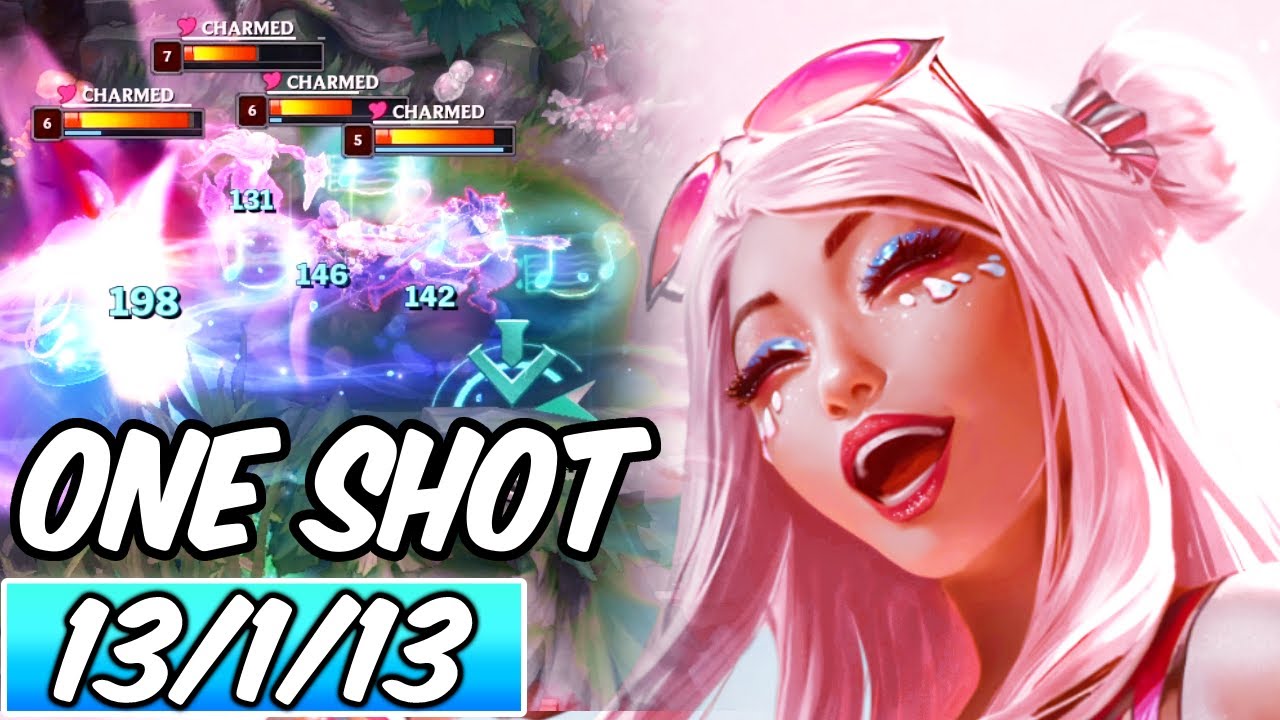 *ONE-SHOT* FULL AP CLEAN DIAMOND SERAPHINE MID S+ | Build & Runes DARK ...