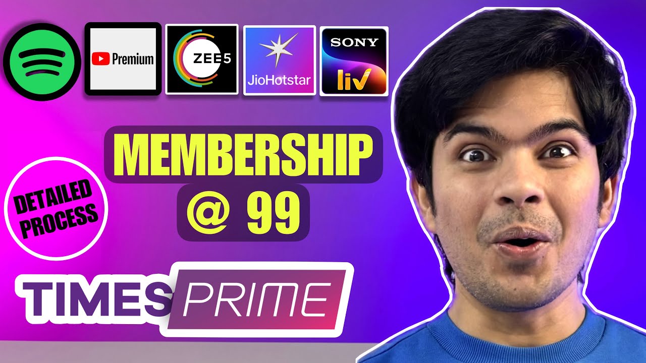 Times Prime Membership At Rs.99 | 20+ Subscriptions & 40+ Brand offers ...