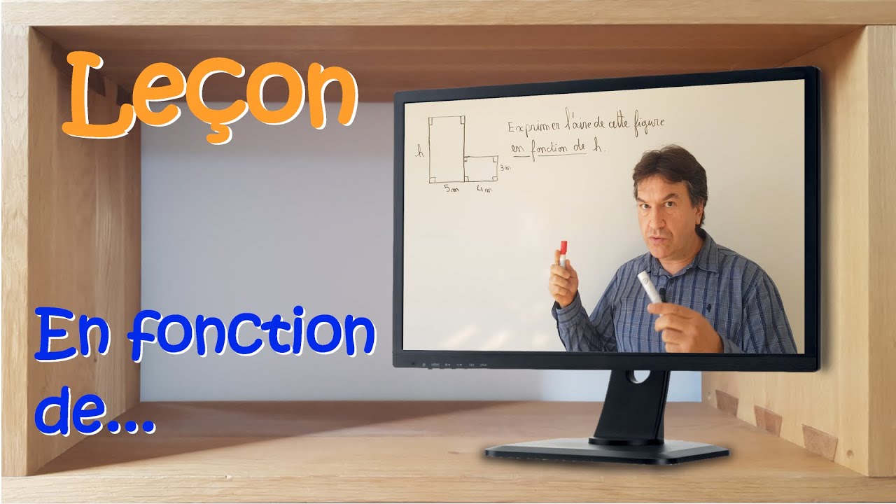 Maths collège - Calcul littéral - "En fonction de..." - Leçon - YouTube