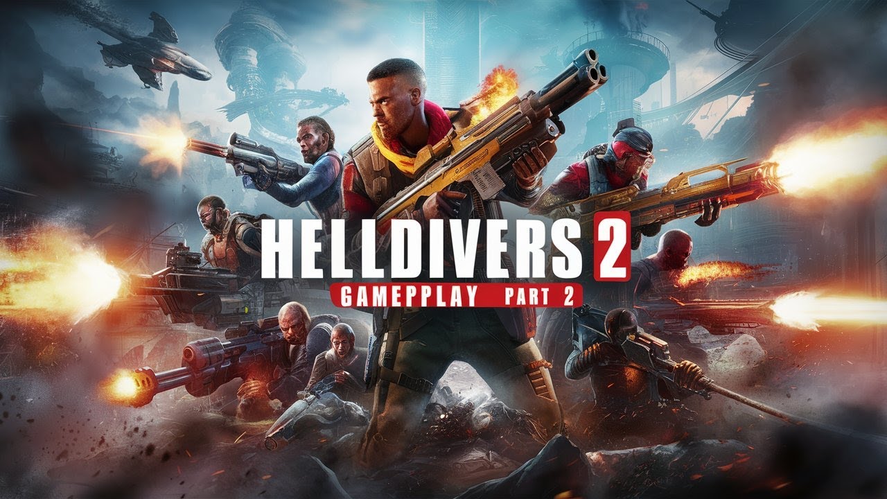 Helldivers 2 Gameplay Pt 2 4K 60 FPS - YouTube