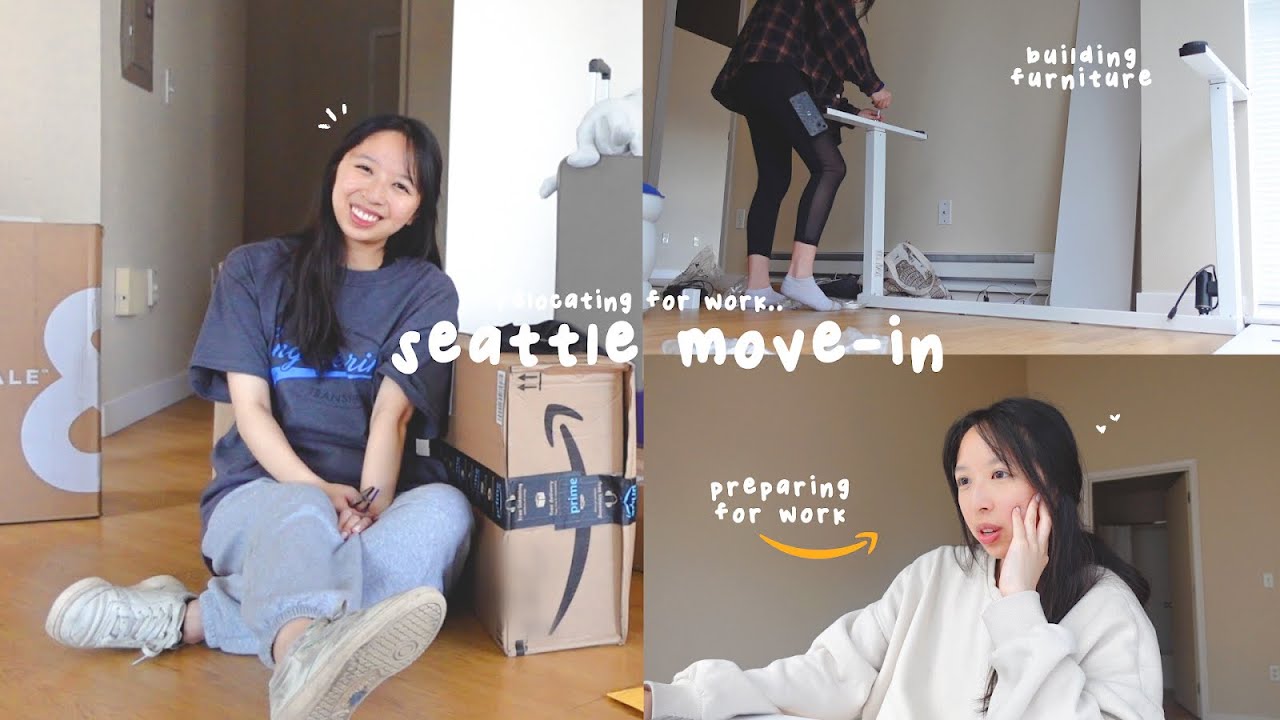 I'm a Software Engineer at Amazon! 🏙️ moving into my seattle apartment ...