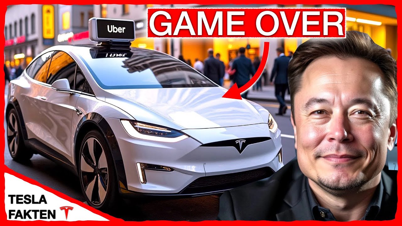 TESLA vs Uber: GAME OVER für UBER? (TSLA, FSD, Robotaxi, Autonomes ...