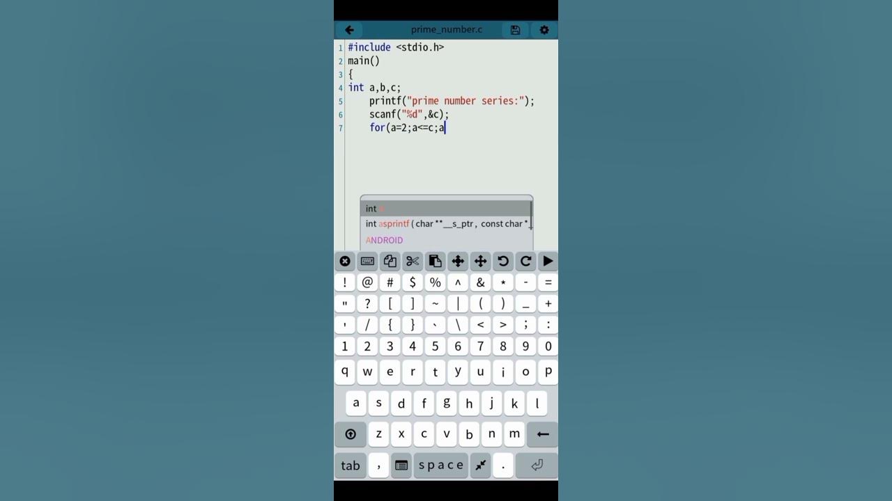 Prime Number C Programming Youtube