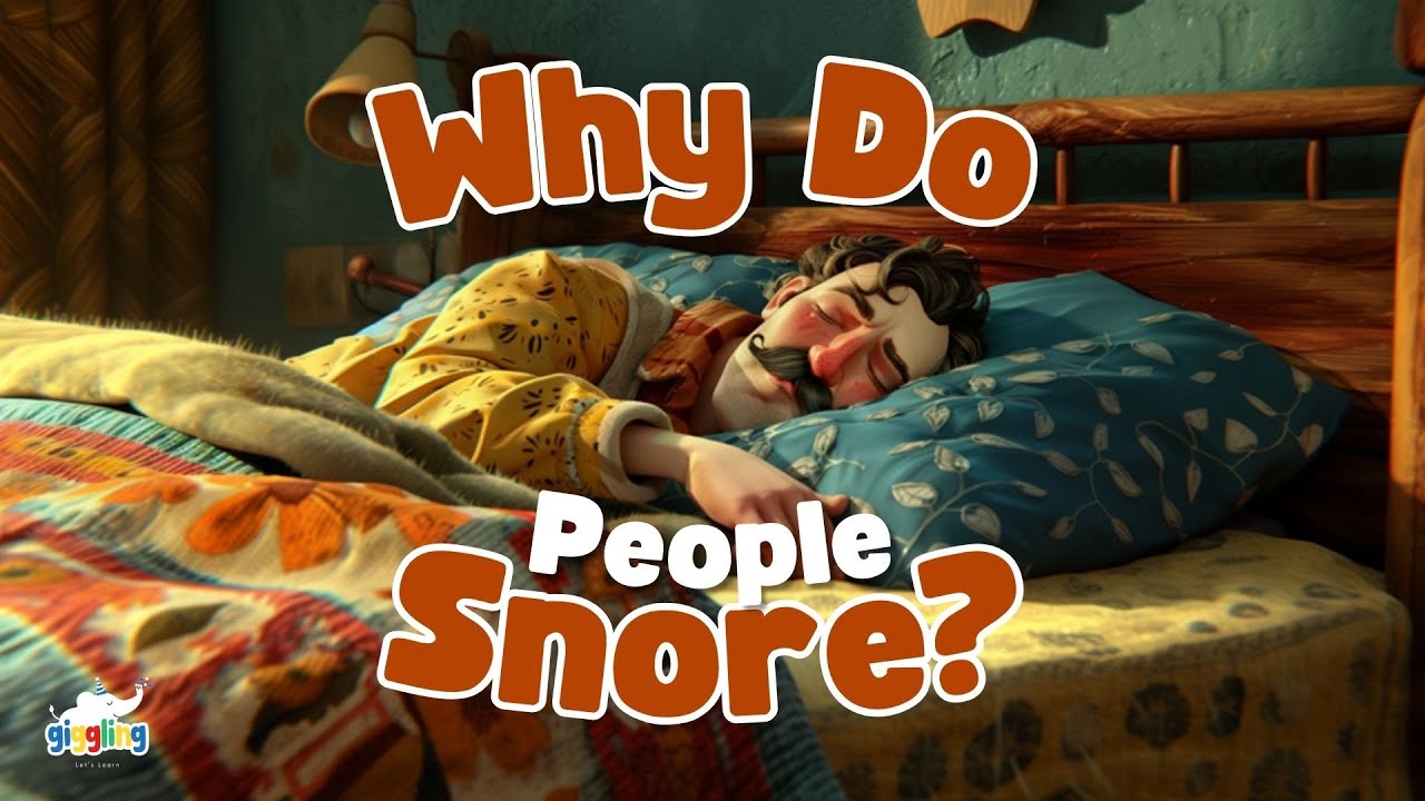Why Do People Snore लोग खर्राटे क्यों लेते हैं? #science #snore # ...
