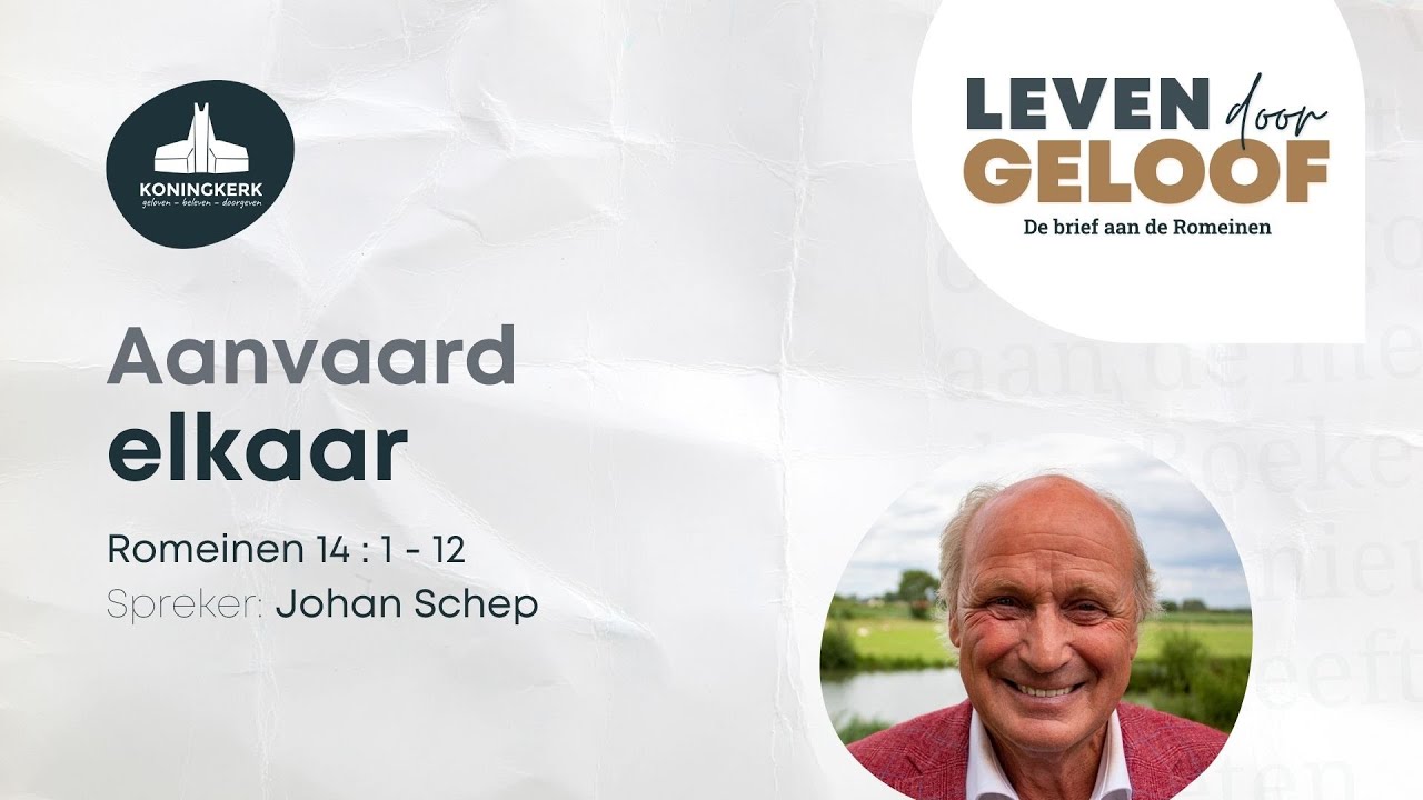 Koningkerk Haarlem | Preek | 4 - 6 - 2023 | Johan Schep - YouTube