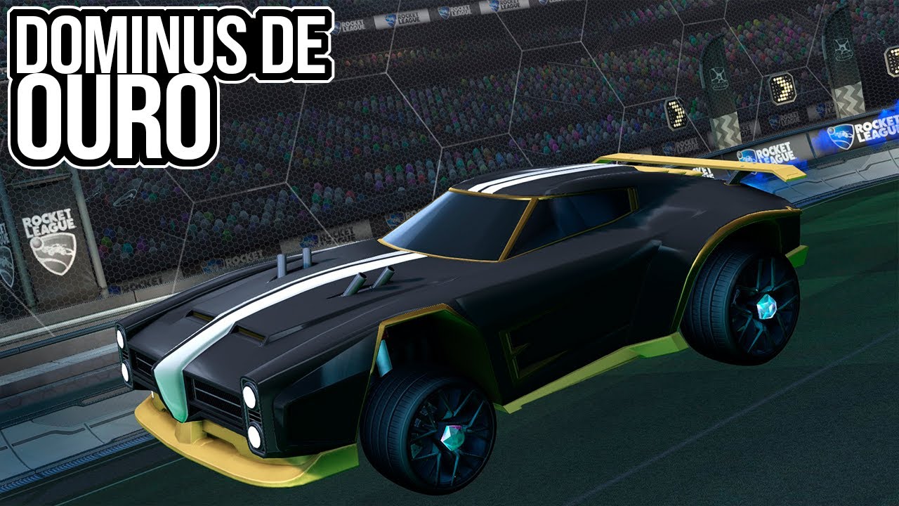 NOVO DOMINUS DOURADO chegando AMANHÃ na LOJA DE ITENS do ROCKET LEAGUE ...