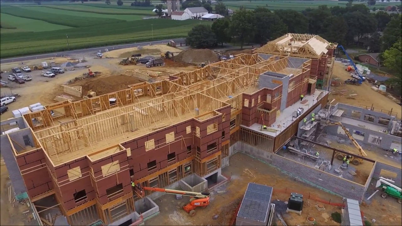 Construction Flyover July 27, 2017 - YouTube