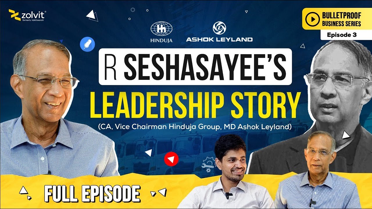 R Seshasayee’s Corporate Story: Early Struggles, Spirituality, Success ...