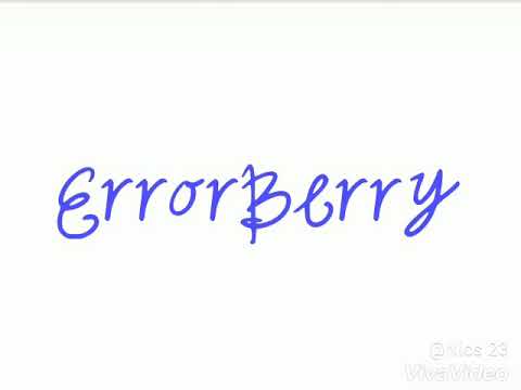 Error x Blueberry (ErrorBerry) Marry you - YouTube