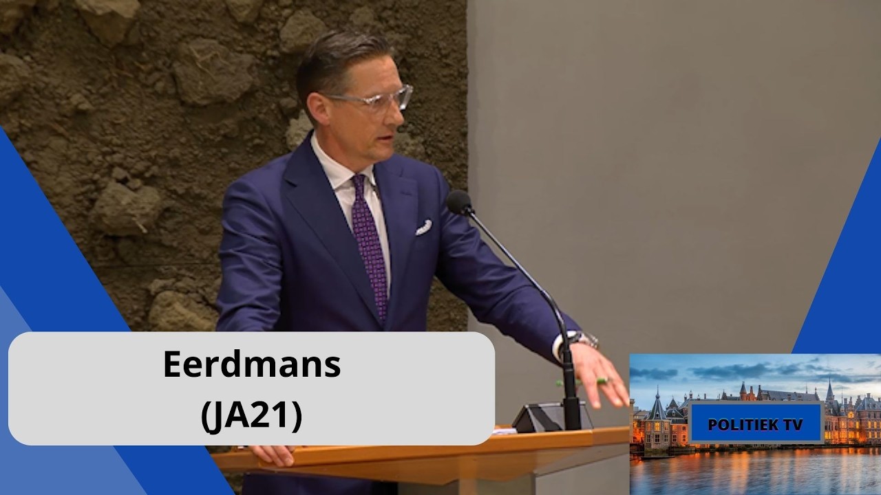 Eerdmans (JA21): "De ASIELCRISIS duurt voort, CDA en D66 WEIGEREN voor ...