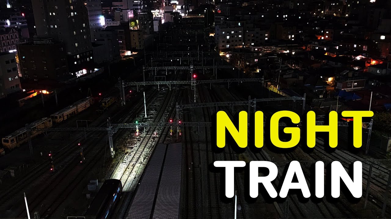 DEEP NIGHT TRAIN RAIL ROAD SOUND│심야 기차 철도 소리 - YouTube