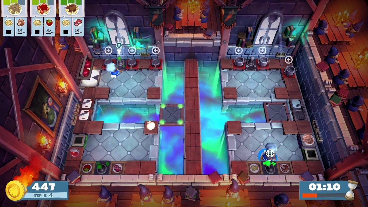 Overcooked 2 - Level 5-5 [4 stars solo] - YouTube