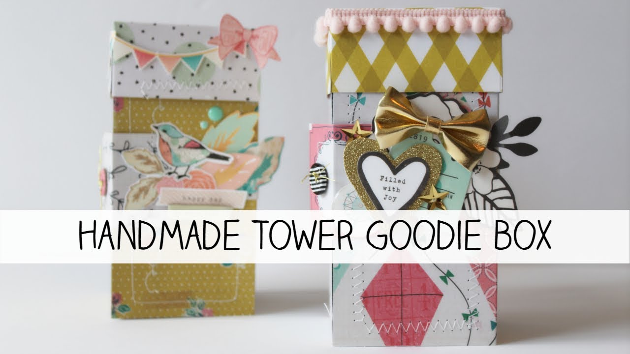 DIY Tower Goodie Box - YouTube