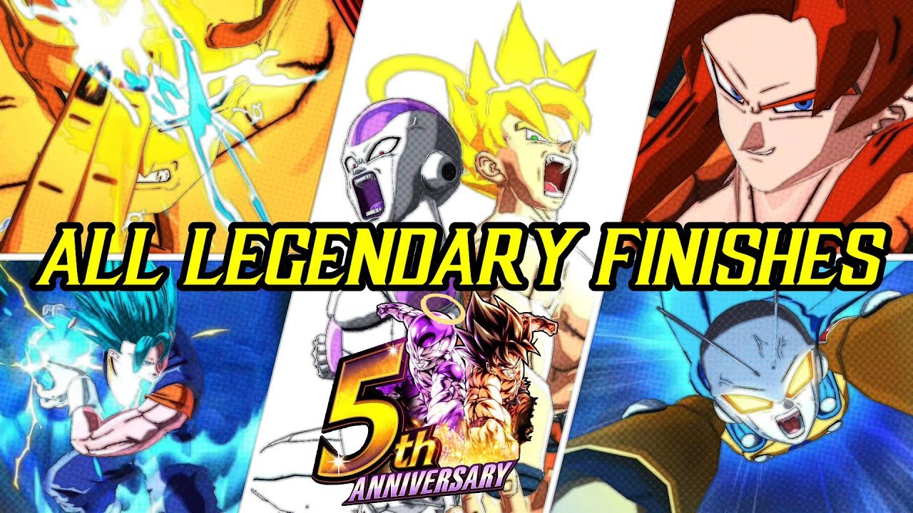 Dragon Ball Legends All Legendary Finishes Landscape Widescreen (5th ...