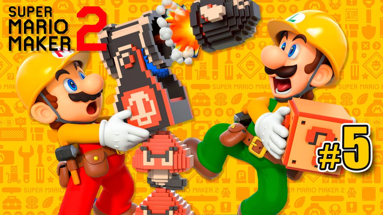 Super Mario Maker 2 Gameplay Parte 5 Stc Games 4k Nintendo Switch - YouTube