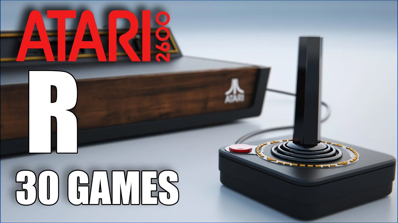 The Atari 2600 Project - Compilation R - All Atari 2600 Games - YouTube