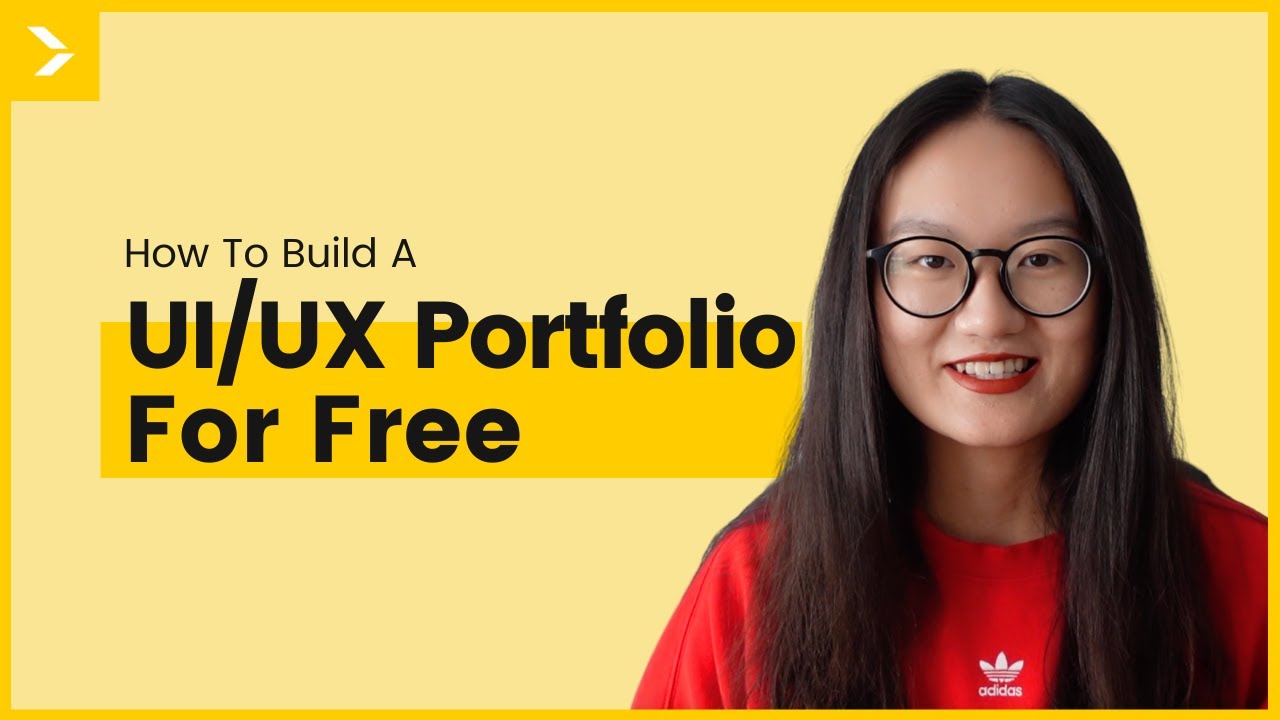 How to Build A UI/UX Design Portfolio For Free - YouTube